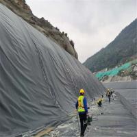 China 0.2mm-3mm Thickened Impermeable Geomembrane for Waste Treatment in Landfill and Lagoon for sale