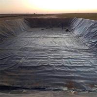 China GB/ASTM GRI-GM13 Standard HDPE Geomembrane 0.75mm 1mm 1.5mm for Landfill Liner in White for sale