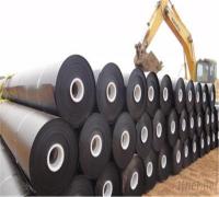 China 0.75mm 1mm HDPE Geomembrane for Dam Liner Plastic Fish Shrimp Pond Liner Width 1m-10m for sale