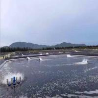 China Large Blue Commercial Fish Farming Round Fish Containers with Galvanized Steel Material for sale