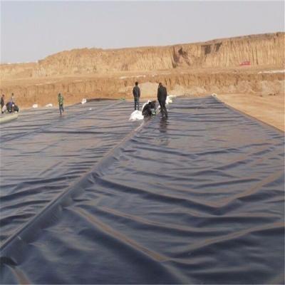 China Asian Design Style 1mm Black HDPE Geomembrane Dam Liner for Environmental Protection for sale