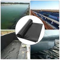 China Asian Design Style 1mm Black HDPE Geomembrane Dam Liner for Environmental Protection for sale