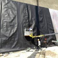 China 1m-8m Width Asian Design Style Reinforced HDPE LDPE Geomembrane for Landfill 1mm 2mm for sale