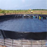 China 0.5mm HDPE Geomembranes The Perfect Solution for Waterproofing Fish Shrimp Pond Liner for sale