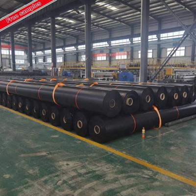China 2mm HDPE Geomembrane for Pond Liner in Hydroponic Pools and Farm Dam Width 1m-8m for sale