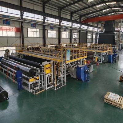 China Black HDPE Geomembrane for Aquaculture in Vietnam Width 1m-8m Thickness 0.2mm-3mm for sale