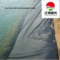 China Global Market Aquaculture Liners Waterproof HDPE Geomembrane Liners Directly Supplied for sale