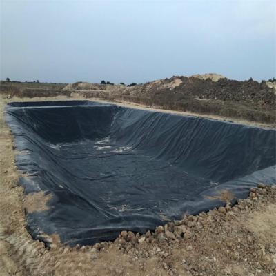 China 500 micron 750 micron HDPE Geomembrane Pond Liner Reservoir Liner and for Reservoirs for sale