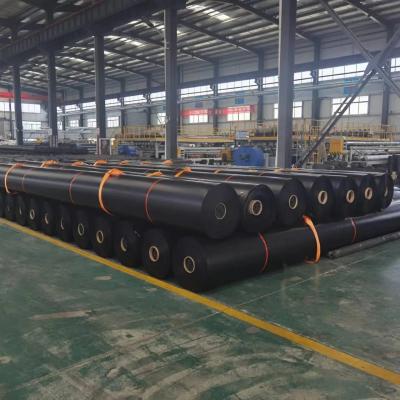 China 0.5mm and 0.75mm HDPE Geomembranes for Environmental Protection Length 50m-100m/Roll for sale