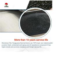 China 0.5mm and 0.75mm HDPE Geomembranes for Environmental Protection Length 50m-100m/Roll for sale