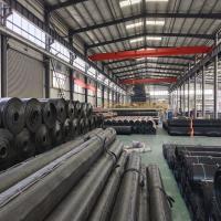 China 300-1500micron HDPE Geomembrane Liners Width 1m-8m Length 50m-200m/roll HDPE Material for sale