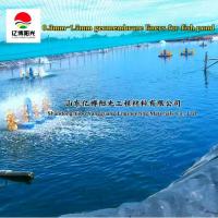 China 300-1500 Micron Thickness HDPE Geomembrane Liners for Fish Shrimp Pond Waterproofing for sale