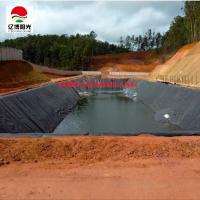 China Industrial Fish Farm Pond Liners with 0.1-2.5mm Thickness in Black White Green Blue for sale