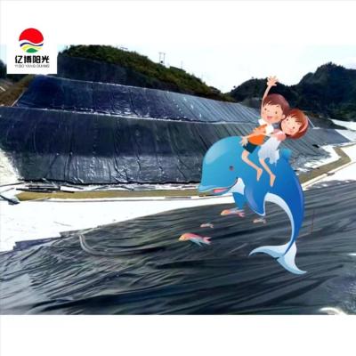 China Smooth and Textured HDPE Geomembrane Landfill Liners for Industrial Applications for sale