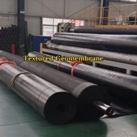 China 100% Virgin HDPE Geomembrane Liners for Fish Pond Dam Landfill Thickness 0.2mm-3.0mm for sale