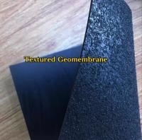 China 1m-8m Width Textured Geomembrane for Landfill Slope Waterproofing for sale
