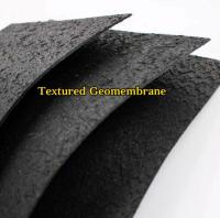 China Industrial Design Style Textured Geomembrane for Landfill Slope Liners for sale