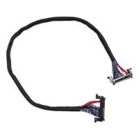China 450mm FFC Flat Flexible Cable Lvds Cable Connection ISO13485 For Aerospace for sale