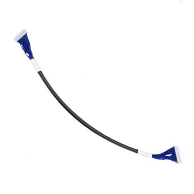 China Blue Shielded Industrial Wire Harness IATF16949 Housing Terminal 51 Pin FFC Cable for sale
