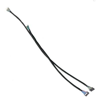 China Black Automotive Wire Harness Customizable With Acetate Cloth Material for sale