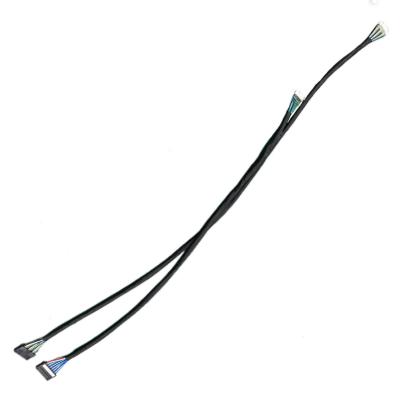 China Automotive Black Lvds Cable Assembly ISO14004 Plastic Housing LSV Cables for sale