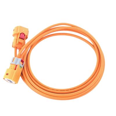 China Orange EV Energy Storage Cable 600V AC 900V DC Copper Conductor for sale