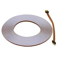 China ZIF Zero Insertion Force FFC Cable Assembly in Cable Lengths 50mm to 15000mm and Voltage Rating 30V for Electronic Assemblies for sale