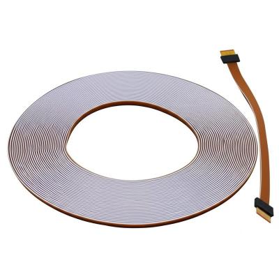 China ZIF Zero Insertion Force FFC Cable Assembly in Cable Lengths 50mm to 15000mm and Voltage Rating 30V for Electronic Assemblies for sale