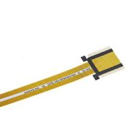 China 2.54mm Pitch FFC Cable Assembly with Cu Conductor and 100 Ohms Impedance Characteristics for sale