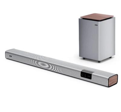 China 2.1 Channel Home Theater Soundbar With Wireless Subwoofer Support USB BT For TV Room Speaker System for sale
