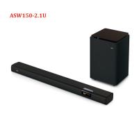 China Powerful 2.1ch Home Audio Soundbar With Wireless Strong Subwoofer 100W RMS BT 5.0 HDMI ARC For Theater for sale