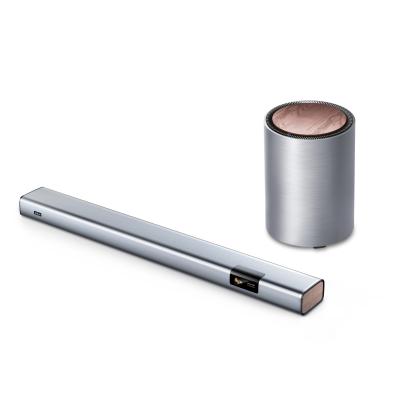 China Speaker Wireless Subwoofer Deep Bass Home Audio Soundbar 200W-2.1 Channel TV Led Display With Remote Control for sale