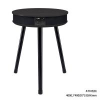 China Custom Smart Furniture Side Table With Speakers Solid Wooden For Indoor for sale
