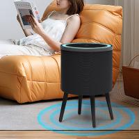 China Bedside Table Wireless Charging Bluetooth Speaker Touch Control  LED RGB Changing color lights Smart Furniture for sale