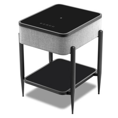 China High speed Bluetooth Wireless Charging Smart Furniture design Speakers Full Range audio Coffee Table For bedroom hotel office for sale