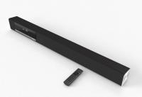China All-in-one soundbar built-in subwoofer wireless soundbar for 5.0 Speaker LED display Hanging Neck Design wooden single Subwoofer Stereo Audio for sale