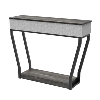 China Stable Entrance Cabinet speaker rectangular Hall Entrance Shoe Rack Modern table speaker with bluetooth and wireless charging for door gate for sale