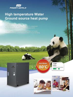 China High Efficient 28KW Geothermal to Water Heat Pump for Commercial Project for sale