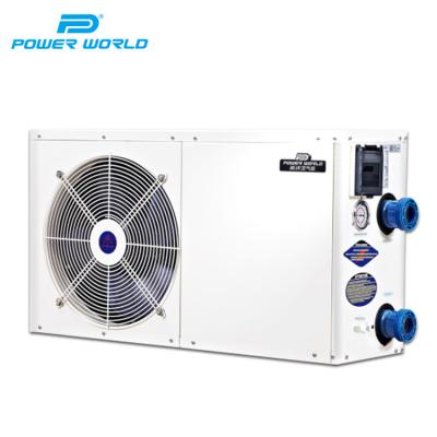 China Power World Innovative Remote Air to Water pool accessories heater pool Heat Pumps with R410A for sale