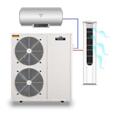 China China industrial EVI dc inverter heatpump air powered r410a heating pump for heating,cooling and hot water for sale