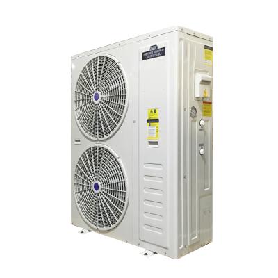 China 220V 380V factory OEM low temperature pompe a chaleur monobloc EVI DC inverter water air monobloc heat pump for sale