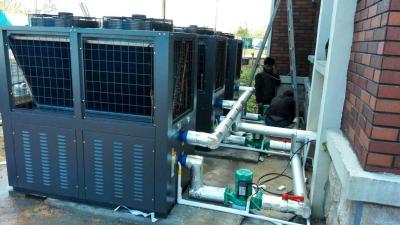 China Home Appliance Swimming Pool Heat Pump , Portable Swimming Pool Heater 95KW for sale