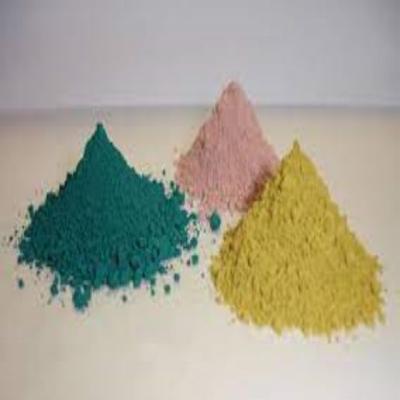 China Pink Ceramic Pigment Powder For Tiles Or Sanitary Wares Packed In Bags for sale