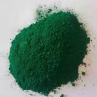 China Lightfastness Green Powdery Iron Oxide Chemical Inorganic Pigment for sale