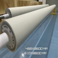 China BOPP BOPET Production Line Corona Roller Industrial Rubber Rollers Coating ISO for sale