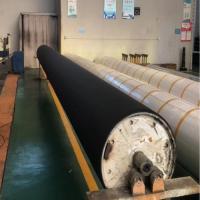 China Corona Treater Rubber Nip Roller Industrial Rubber Roller For BOPP BOPET Line for sale