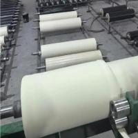 China 3000m/Min Silicon Rubber Coated Steel Rollers 13000mm Rubber Covered Conveyor Rollers for sale