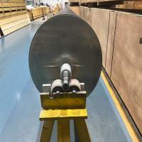 China 600m/Min Industrial Rubber Roller Carbon Fiber Contact Roller High Precision for sale