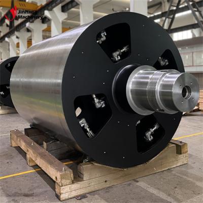 China 350mm-750mm Dia Electromagnetic Heating Roller Industrial 600°C for sale