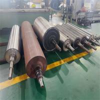 China 300°C Heating Roller Industrial 50mm-8200mm Length Steel Plate Roller for sale